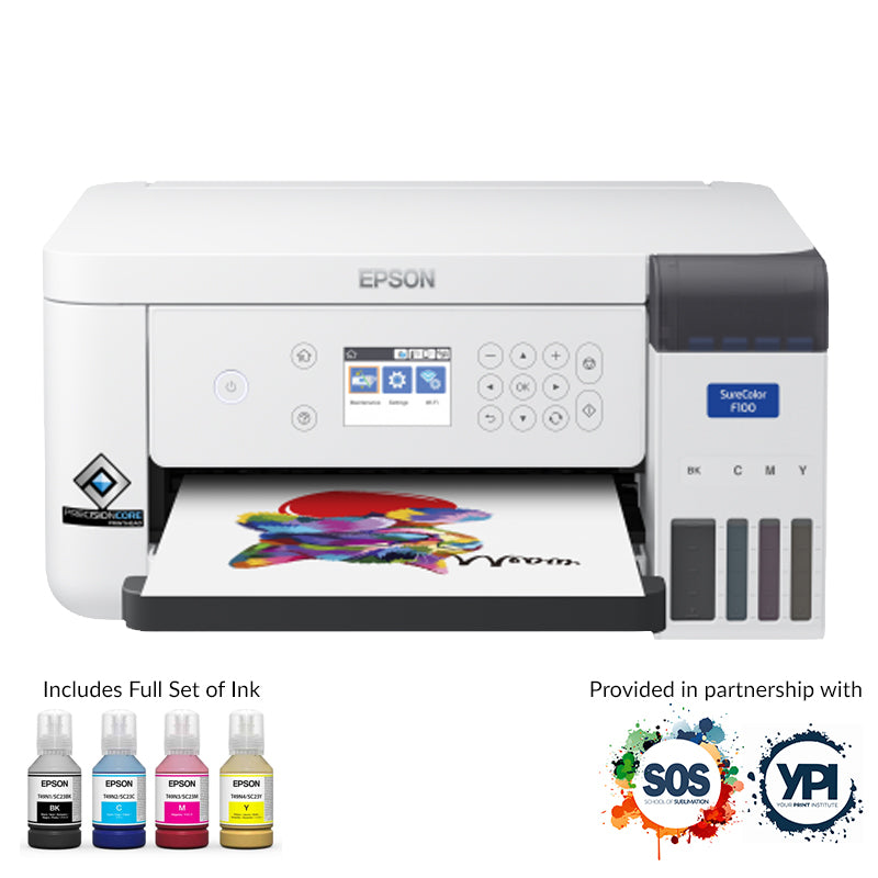 Epson SureColor SC-F100 dye sublimation printer – Wholesale Sublimation ...
