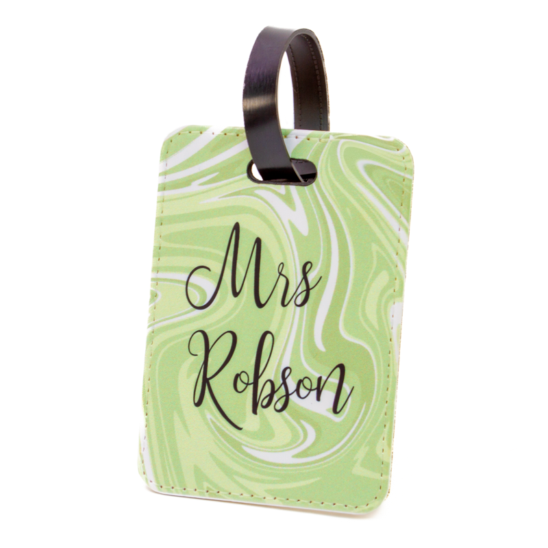 PU Leather Luggage Tag – Wholesale Sublimation Supplies