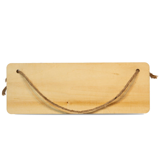 Natural Wood Rectangle Hanger – Wholesale Sublimation Supplies