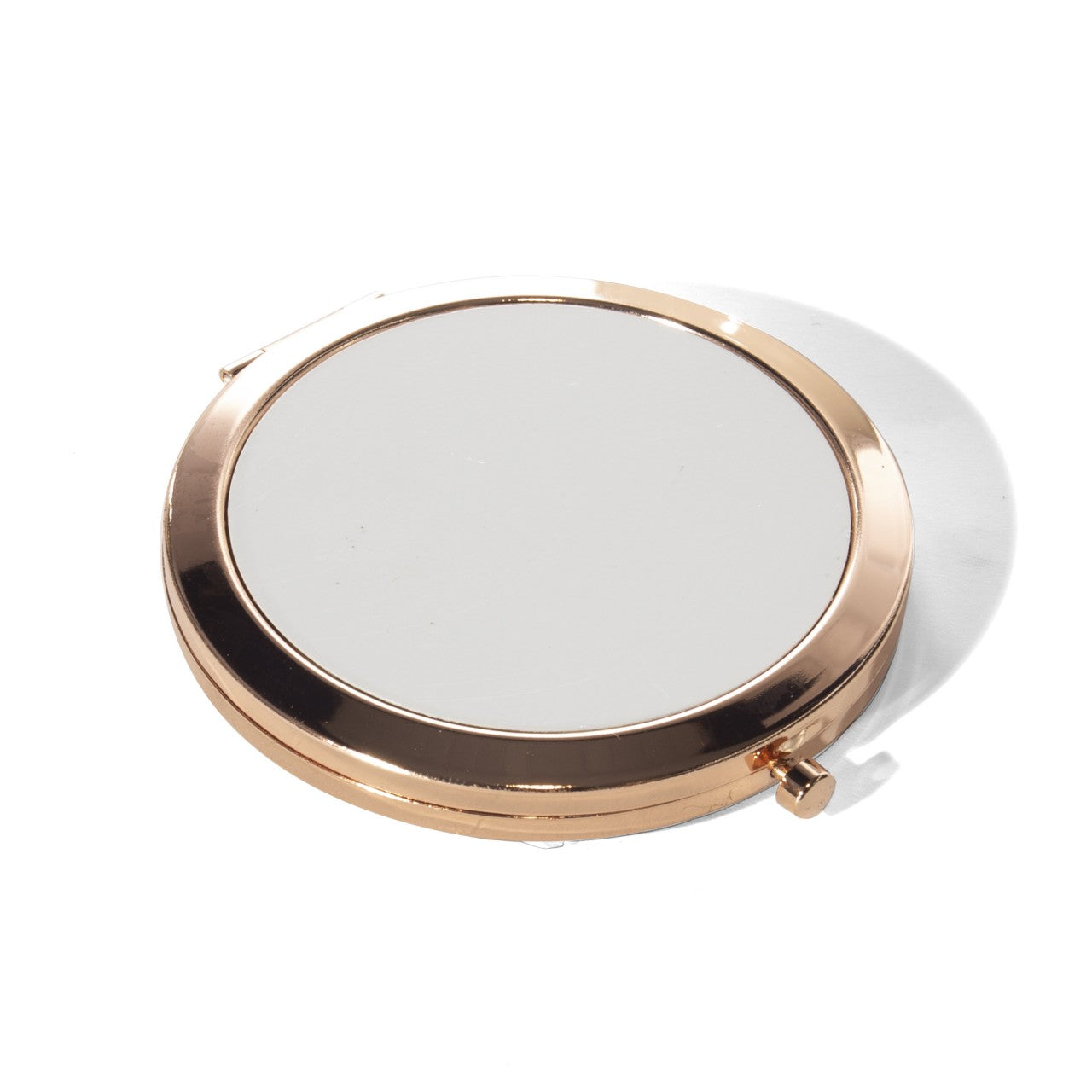 Rose Gold Round Sublimation Compact Mirror – Wholesale Sublimation Supplies