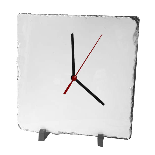 Square Photo Slate Clock – Wholesale Sublimation Supplies