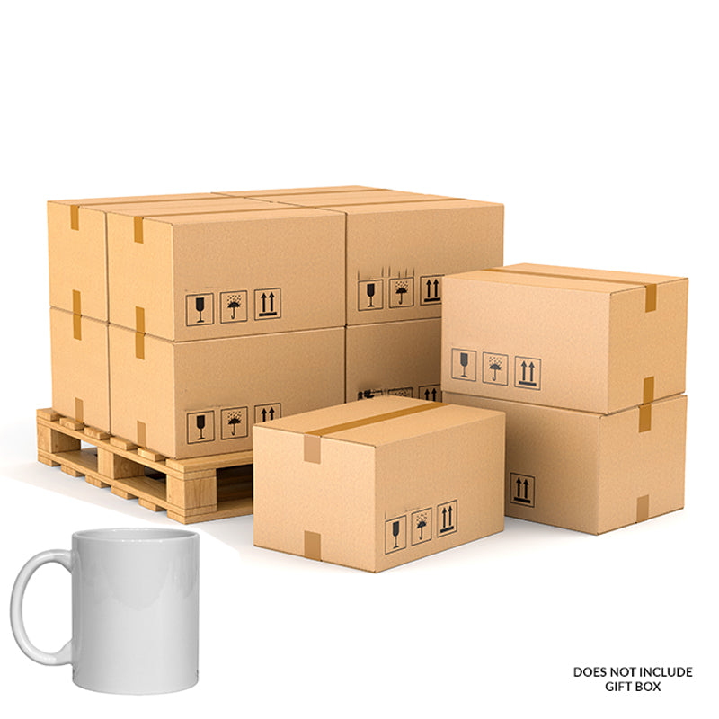 Quarter Pallet of 11oz Superglaze White Sublimation Mugs – Wholesale ...